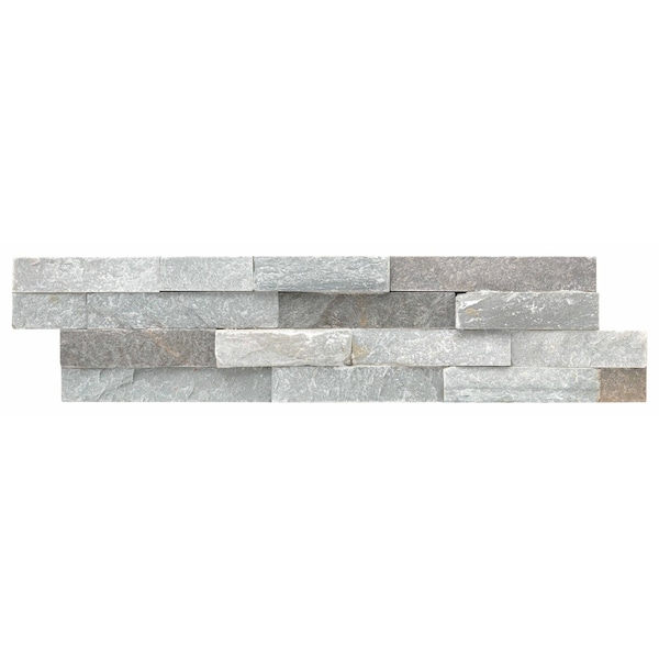 Msi Sierra Blue Splitface Ledger Panel SAMPLE Natural Quartzite Wall Tile ZOR-PNL-0068-SAM | Zoro